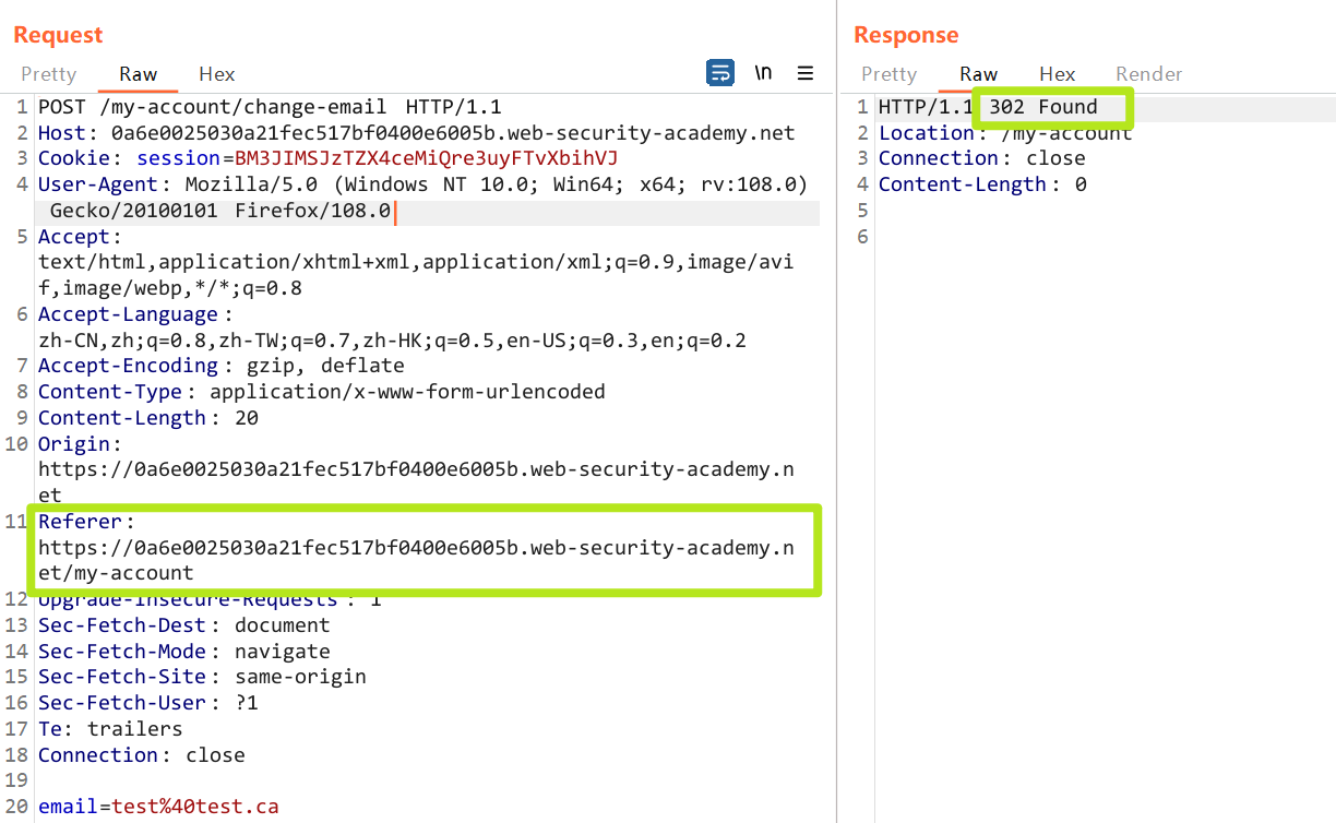portswigger：portswigger 靶场之 CSRF 篇 - Rabbit's Blog